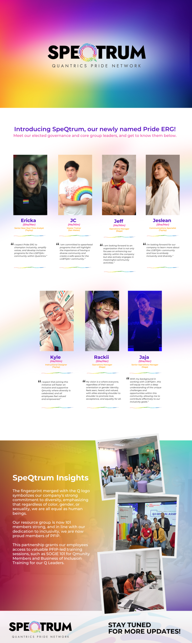 » Get to know SpeQtrum, Our Quantrics Pride Network!